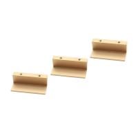 China Knob L Type Rectangular Bronze Aluminum Drawer Handle kitchen cabinet pulls for sale