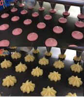 China Type 400 Automatic Industrial Cookie Machine Maker 220V PLC Controlled for sale