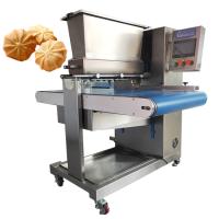 China Rosette Cream Biscuit Chocolate Chip Cookie Machine Depositor Automatic for sale