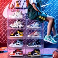 China High Quality Multi-Functional Transparent Storage Box Durable Plastic Shoe Box for sale