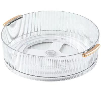 China Wholesale Direct Sales High Transparency Sturdy Durable Rotatable Simplicity Storage Box for Cosmetics for sale