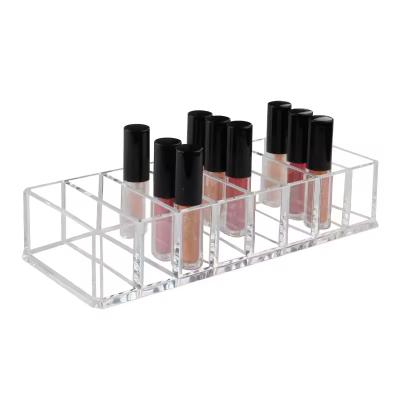 China Factory Direct Acrylic Makeup Organizer Transparent Cosmetic Storage Box Desktop Holder for Lipstick Eyeshadow Palette Jewelry for sale