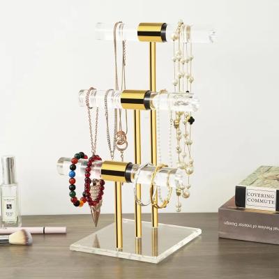 China High Quality Customizable Transparent Jewelry Storage Rack Acrylic Riser Display Rack Durable Sturdy Item Storage Rack for sale