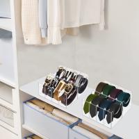 China Custom Acrylic Small Display Storage Box Square Transparent Belt Storage Rack Classic with Flexible Functionality for sale