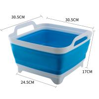 China Multi-functional Portable Folding Dish Sink PP Kitchen Sink for Space-Constrained Kitchens for sale