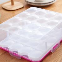 China Double Plastic Egg Box Dust-proof Design for Efficient Egg Storage in Refrigerators for sale
