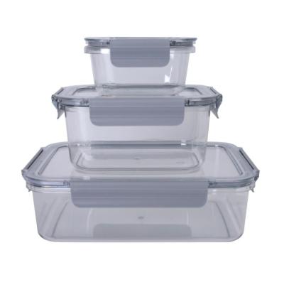China Custom Fresh-Keeping Plastic Bento Box Set Modern Design Special Kitchen & Camping Food Storage Freezer-Sealed PP Container for sale