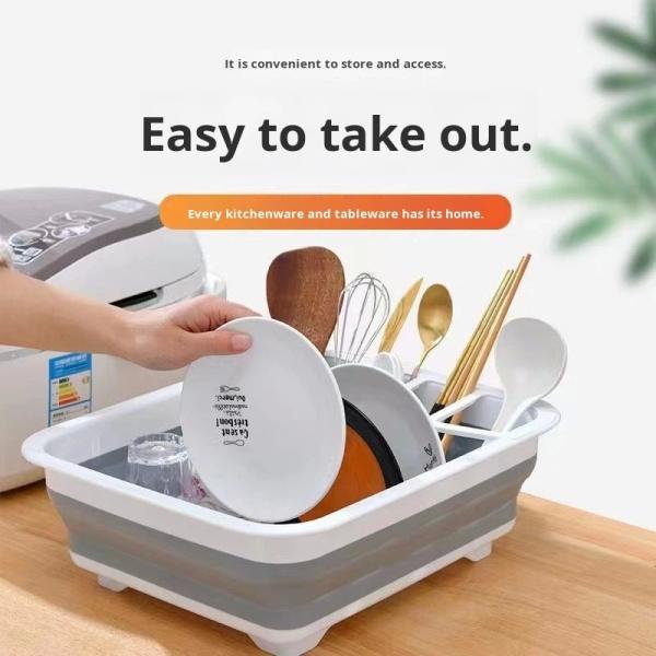 Quality Collapsible Vegetable Washing Draining Basket Bowl Plate Plastic Storage Box for sale