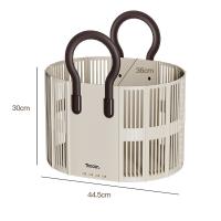 China Multi-Functional Portable Foldable Laundry Basket PP Material Wall Storage Basket for sale