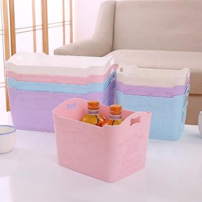 China Cheap Large Table Organizer Exquisite Miscellaneous Storage Box with Square Paris Eiffel Tower Relief for sale