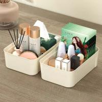 China Multi-Use Modular Drawer System Durable Plastic Rectangular Organizer Cosmetics Snack Toy Keeper Desktop Storage for sale