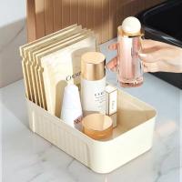 China Multi-Use Modular Drawer System Durable Plastic Rectangular Organizer Cosmetics Snack Toy Keeper Desktop Storage for sale
