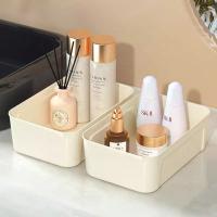 China Multi-Use Modular Drawer System Durable Plastic Rectangular Organizer Cosmetics Snack Toy Keeper Desktop Storage for sale