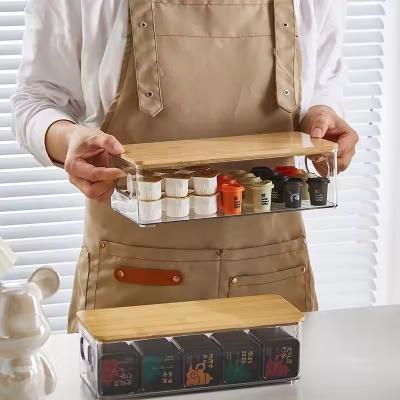 China Latest Products Plastic Large Capacity Waterproof Kitchen Use Staorge Box with Lid for sale