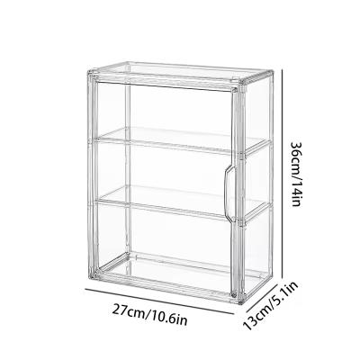 China Manufacturer Direct Sales Blind Box Figurine Display Box Transparent Acrylic Sneakers Accessories Cosmetics Storage Box for sale