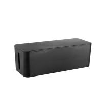 China Customized Eco-Friendly Cable Management Holder Rectangle Cable Box Organizer for Electric Wire Storage for sale