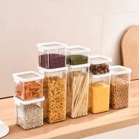China Premium Stackable Sealed Grain Storage Container for Kitchen Pantry Organization for sale