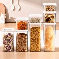 China Premium Stackable Sealed Grain Storage Container for Kitchen Pantry Organization for sale