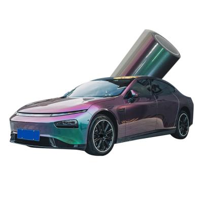 China TPU Magic Prasinous Red Car Self Healing Multiple Color Options Car Wrapping Body Film PPF Paint Protective Film for Tesla for sale
