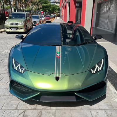China Magic Gold Blackish Green Decorative Films Car Vinyl Car Wrap Roll 3m Vinyl Car Wrap Dark Green for sale