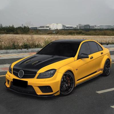 China Metal Paint Yellow Best-selling Yellow  Car Wrap Vinyl  Car Body Stickers Film Color Change for Vehicle Car Wrapping for sale