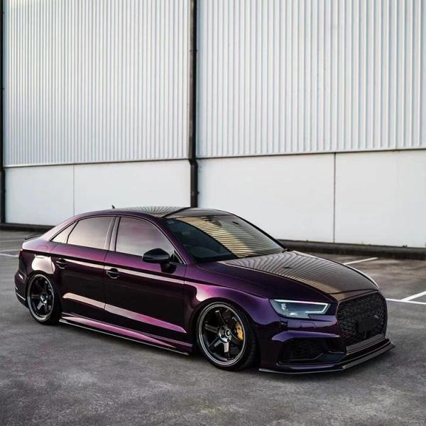Quality Paint Metal Midnight Purple Romantic Purple  Car Wrap Vinyl  Car Body Stickers Film Color Change for Vehicle for sale