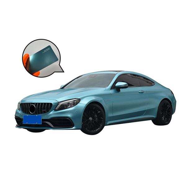 Quality Pure Metal Lake Blue Fashion Blue Car Wrap Vinyl  Car Body Stickers Film Color Change for Vehicle Car Wrapping for sale