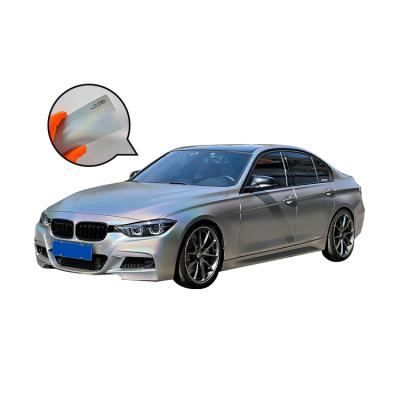 China Glossy Laser White 3M Car Wrap Vinyl  Car Body Stickers Film Color Change for Vehicle Car Wrapping for sale