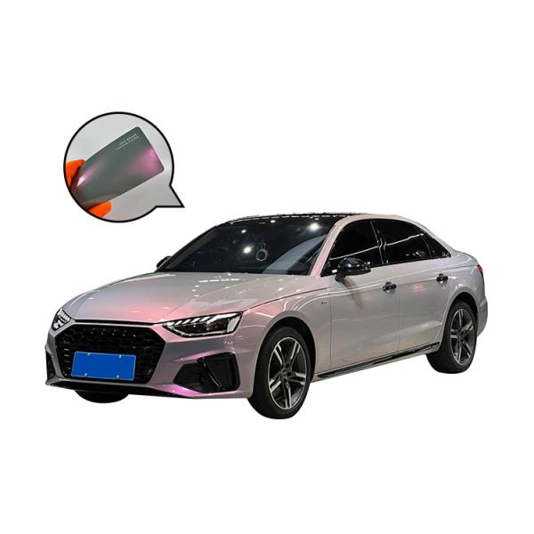 Quality Twin Candy Grey Red Popular Discoloration Car Wrap Vinyl  Car Body Stickers Film Color Change for Vehicle Car Wrapping for sale