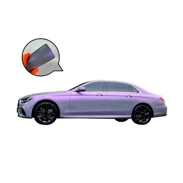 Quality Twin Candy Grey Purple Popular Discoloration Car Wrap Vinyl  Car Body Stickers Film Color Change for Vehicle Car Wrapping for sale
