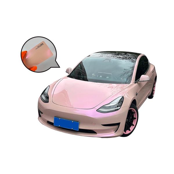 Quality Twin Candy Magic Pink Car Wrap Vinyl  Car Body Stickers Film Color Change for Vehicle Car Wrapping for sale