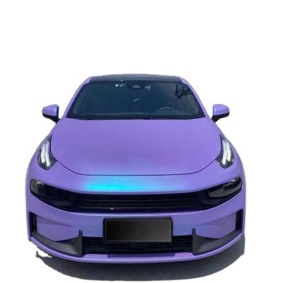 China Ceramics Lavender Blue Car Color Changing Film Car Ppf Car Wraps Metal Paint Midnight Blue Vinyl Wrap for sale