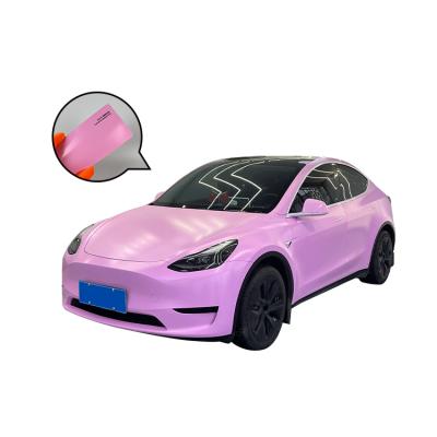 China Ceramics Bobby Pink Car Wrap Vinyl  Car Body Stickers Film Color Change for Vehicle Car Wrapping for sale