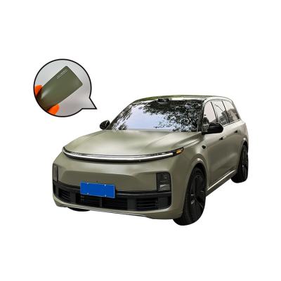 China Ceramics Khaki Green Car Wrap Vinyl  Car Body Stickers Film Color Change for Vehicle Car Wrapping for sale