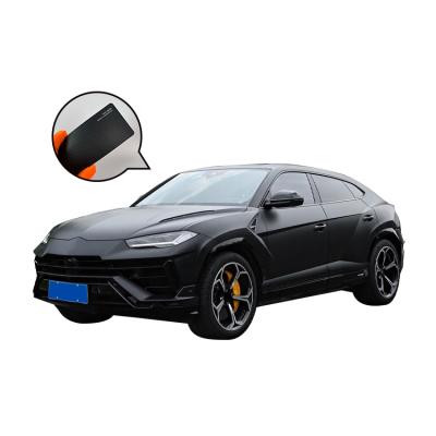 China Matte Frosted Black Car Decoration Film Car Sticker Decals Classic Matte Black Vinyl Film for sale