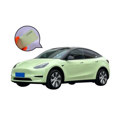 China Macaron Avocado Green Car Decals Wrap Car Vinyl Ceramic Tint Custom Decals Sticker Car for sale