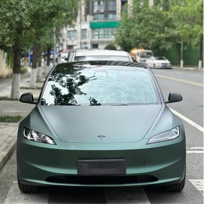 China TPU Ghost Metal Dark Green PPF Paint Protection Anti-scratch Film Manufacturing Color PPF Film TPU Car Wrap Color TPU PPF Wrap for sale