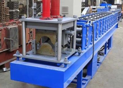 China Colored Metal Ridge Cap Roof Tile Making Machine for Building Full Automatic for sale