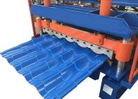 China Galvanized Roofing Sheet Roll Forming Machine Easy Install Various Styles for sale