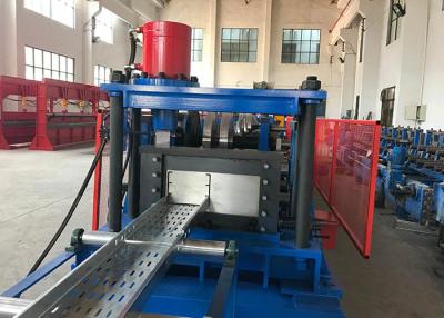 China C Style Cable Tray Roll Forming Machine / Industry Cable Tray Making Machine for sale
