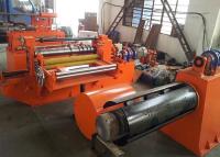 China Slitter Rewinder Machine Uncoiling Leveling Cutting Stacking Included for sale
