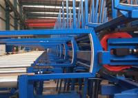China Automatic Sawing PU Sandwich Panel Continuous Production Line 3-8m/min 300kw for sale