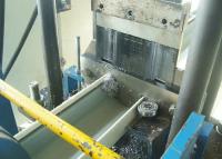 China Aluminium Downpipe Gutter Roll Forming Machines / Gutter Making Machine for sale