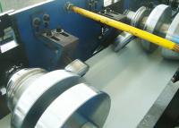 China Aluminium Downpipe Gutter Roll Forming Machines / Gutter Making Machine for sale