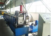 China Aluminium Downpipe Gutter Roll Forming Machines / Gutter Making Machine for sale