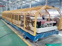 China Pu Foam Making Rock Wool Production Line Automatic Stacking High Strength for sale