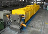 China Fully Automatic Rectangle Downpipe Roll Forming Machine Speed 12 - 18m Every Min for sale