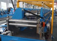China Rolling Shutter Slats Roll Forming Machine 14 Stations 10-15m/min Hydraulic Cutting for sale
