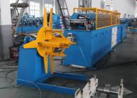 China Rolling Shutter Slats Roll Forming Machine 14 Stations 10-15m/min Hydraulic Cutting for sale
