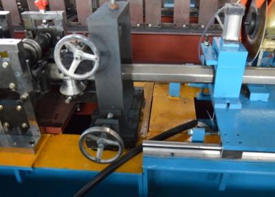 China PLC Octagonal Pipe Rolling Shutter Profile Machine With Flying Saw Cutting for sale
